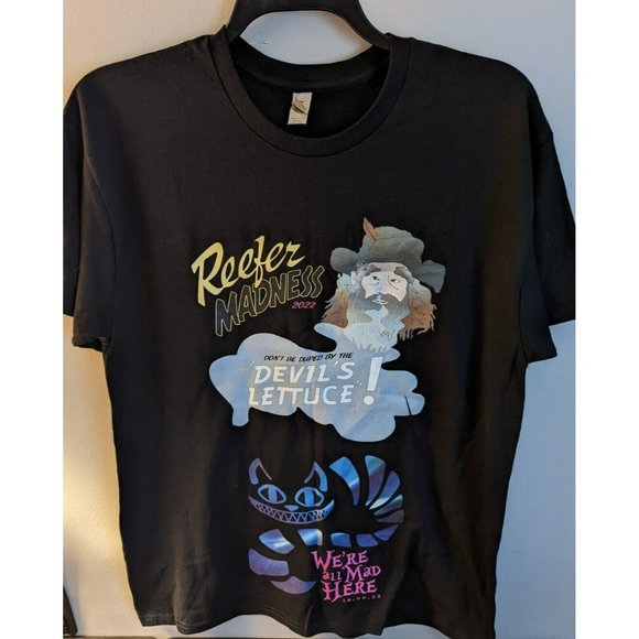 Gildan | Shirts | Reefer Madness 222 Large Tshirt Curtisswright | Poshmark